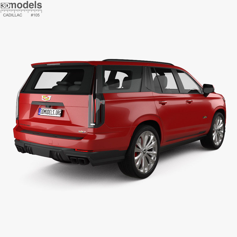 Cadillac Escalade V 2025 3D model - Download Crossover SUV on 3DModels.org