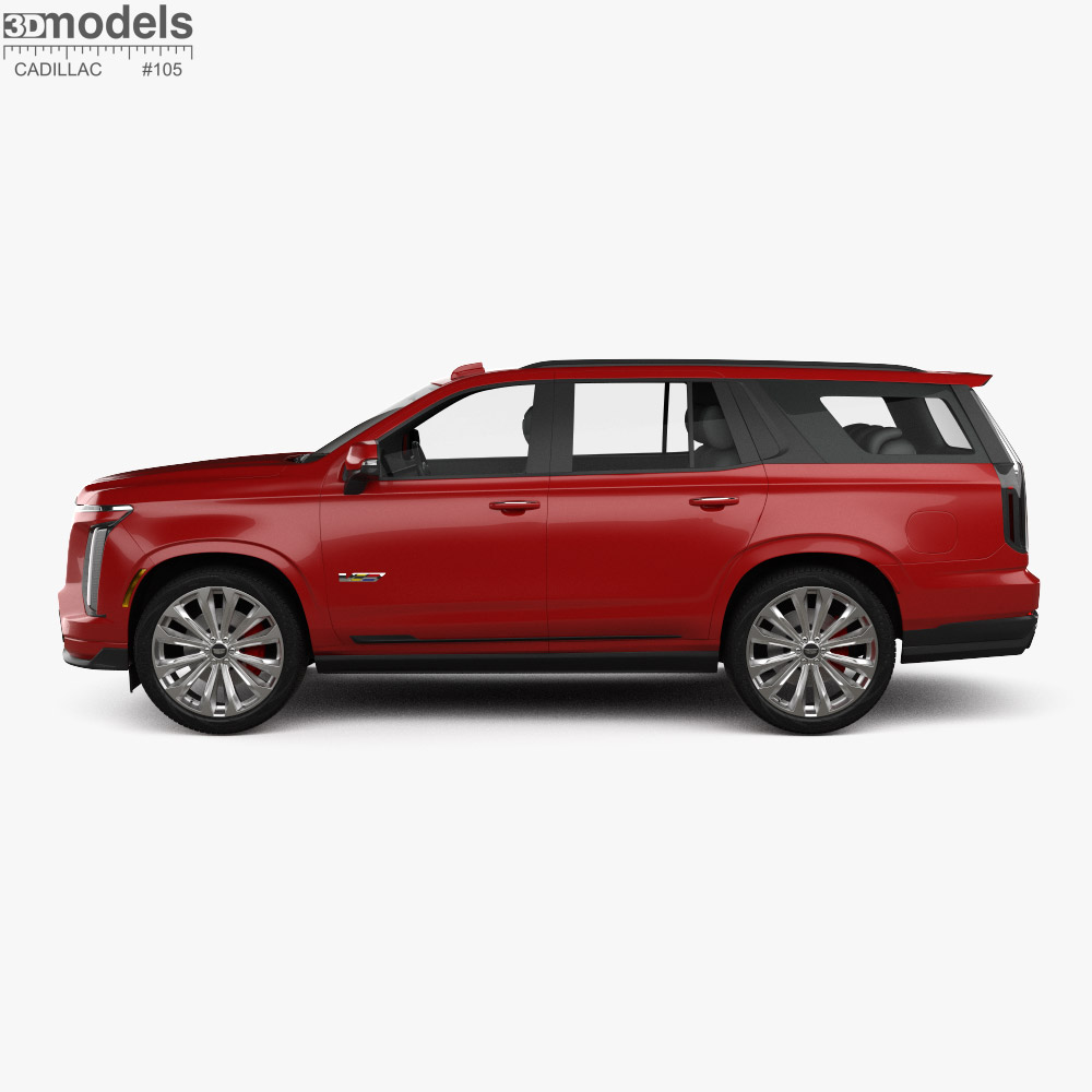 Cadillac Escalade V 2025 3D model - Download Crossover SUV on 3DModels.org
