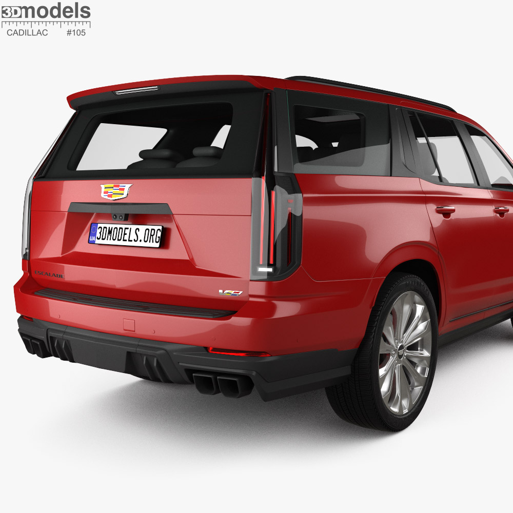 Cadillac Escalade V 2025 3D model - Download Crossover SUV on 3DModels.org