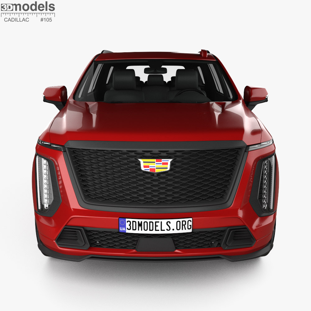 Cadillac Escalade V 2025 3D model - Download Crossover SUV on 3DModels.org