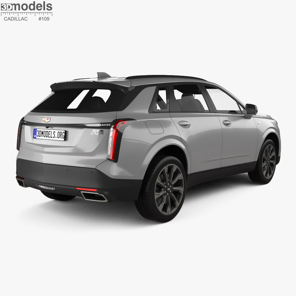 Cadillac XT5 2025 3D model - Download Crossover SUV on 3DModels.org