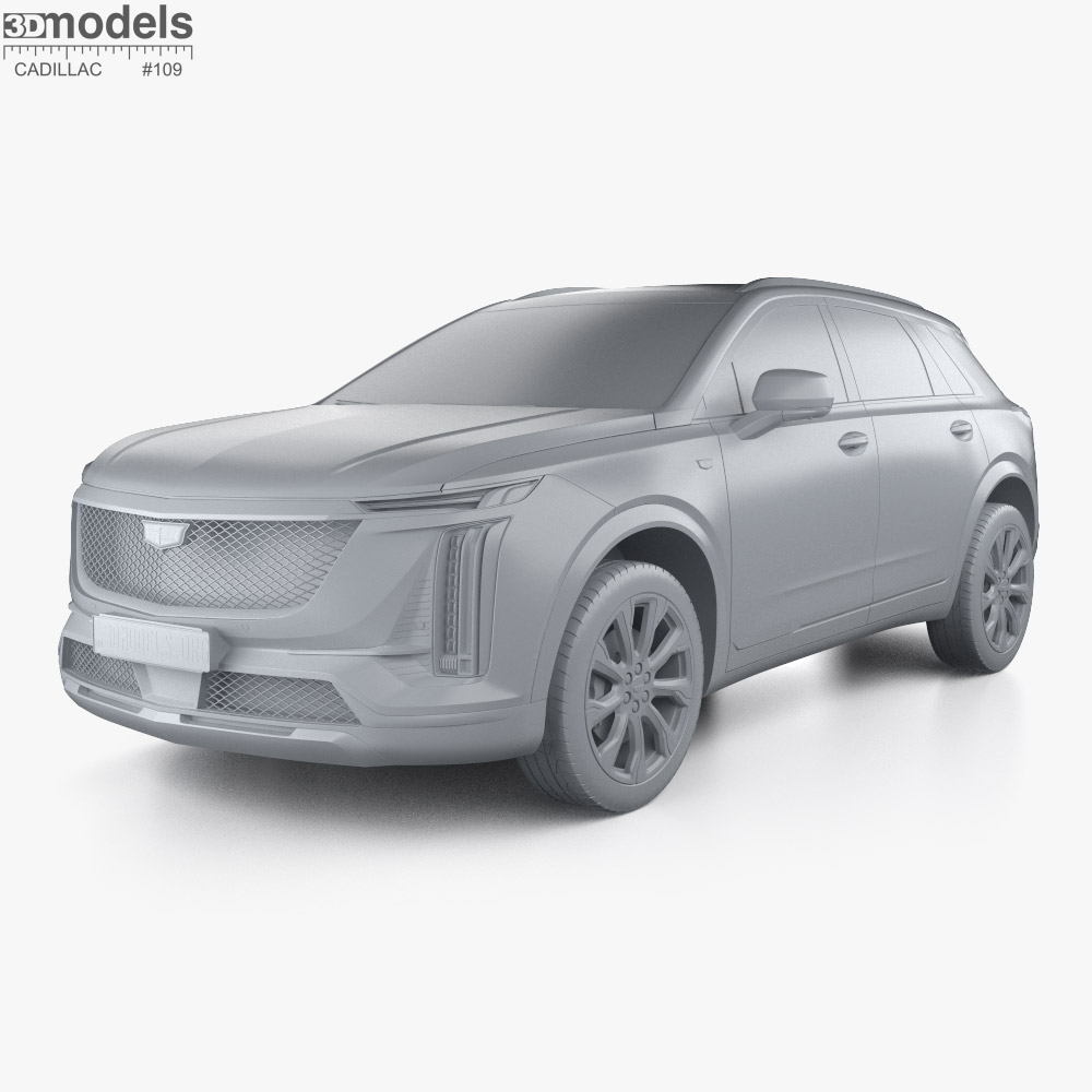 Cadillac XT5 2025 Modelo 3D - Baixar Crossover SUV no 3DModels.org