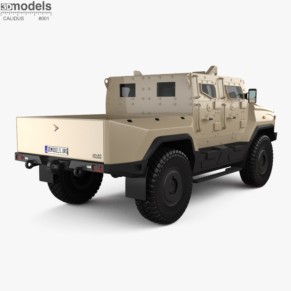 Calidus MTAV ALHEDA Pickup 2025 3D model - Download Pickup on 3DModels.org