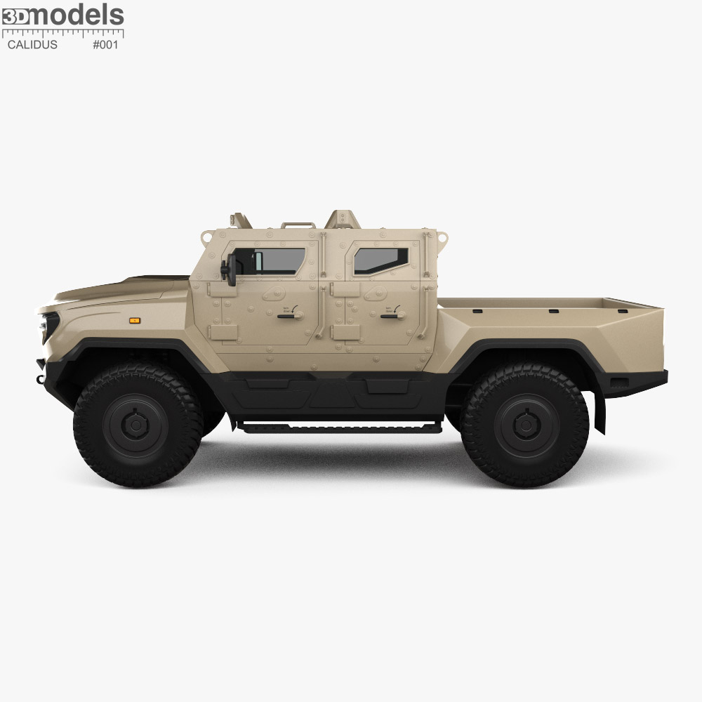 Calidus MTAV ALHEDA Pickup 2025 3D model - Download Pickup on 3DModels.org