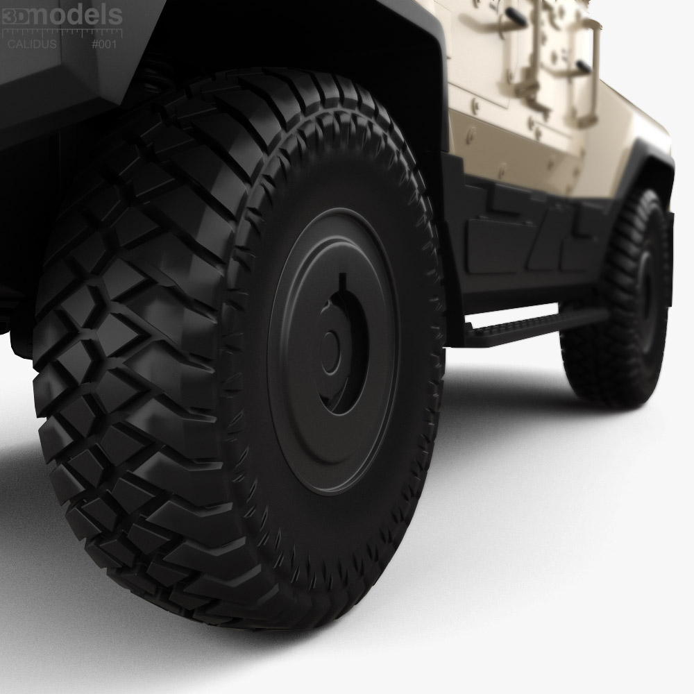 Calidus MTAV ALHEDA Pickup 2025 3D model - Download Pickup on 3DModels.org