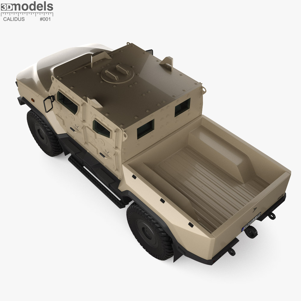 Calidus MTAV ALHEDA Pickup 2025 3D model - Download Pickup on 3DModels.org