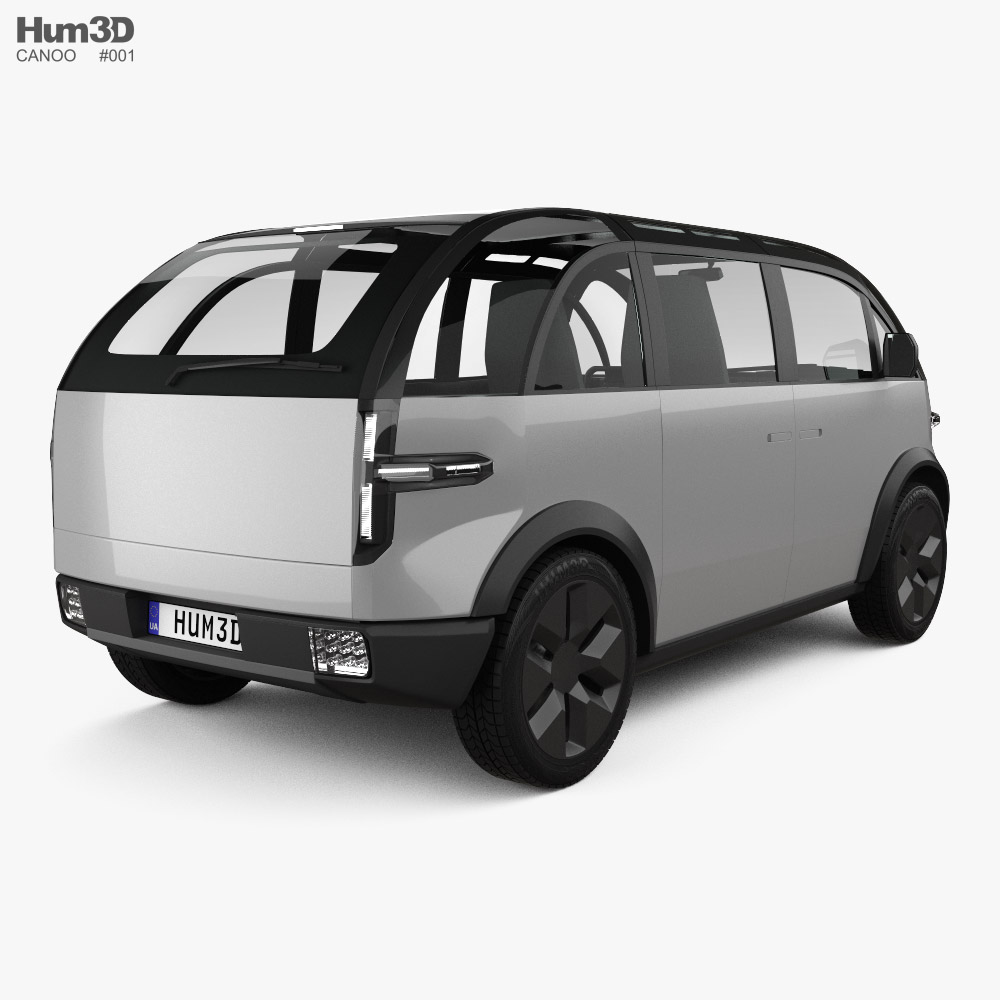 Canoo Lifestyle Vehicle Premium 2025 3D model - Download Van on ...