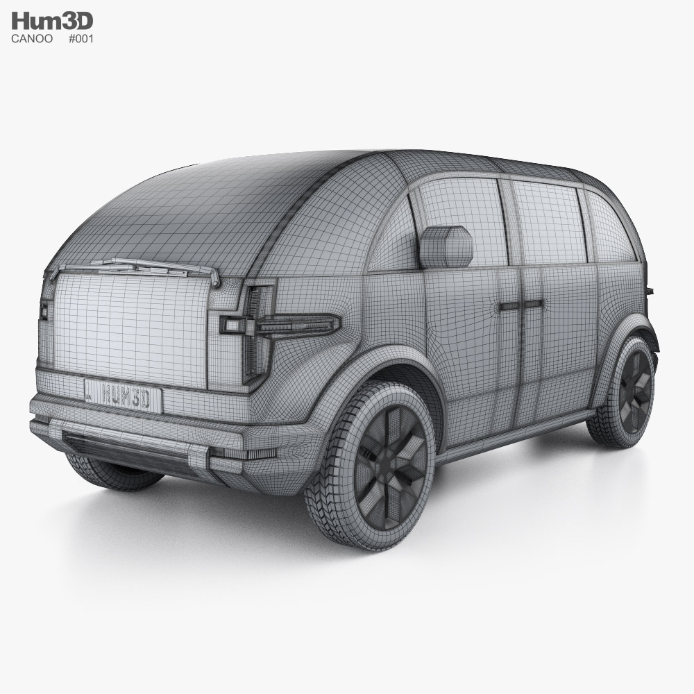 Canoo Lifestyle Vehicle Premium 2025 3D model - Download Van on ...