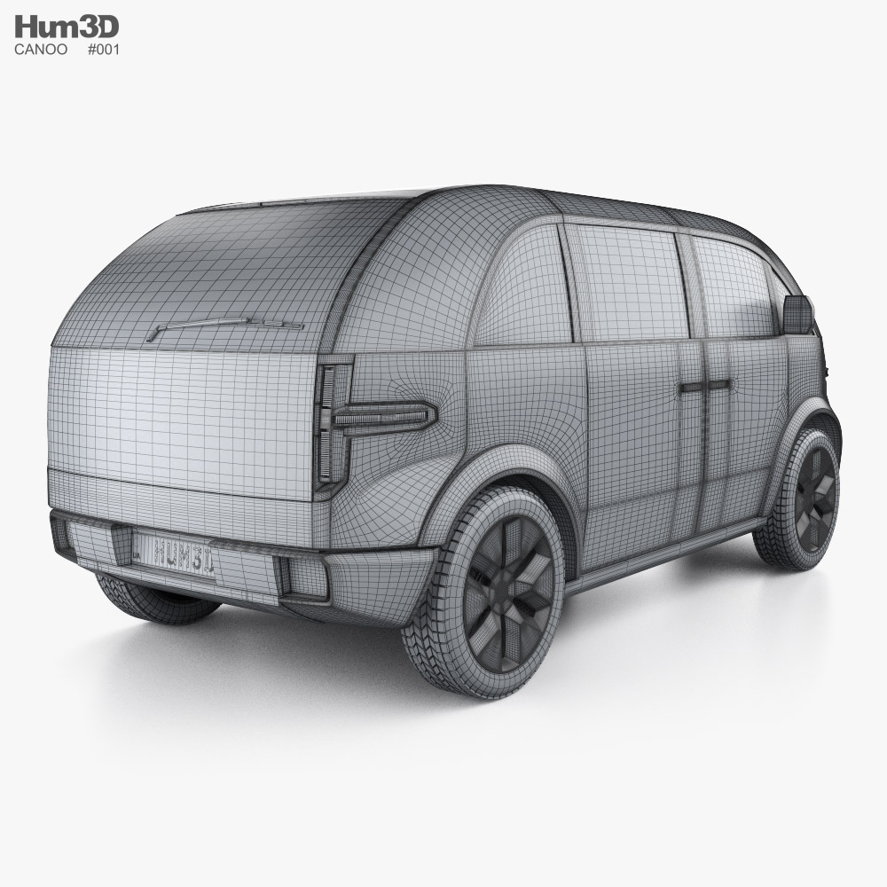 Canoo Lifestyle Vehicle Premium 2025 3D model - Download Van on ...
