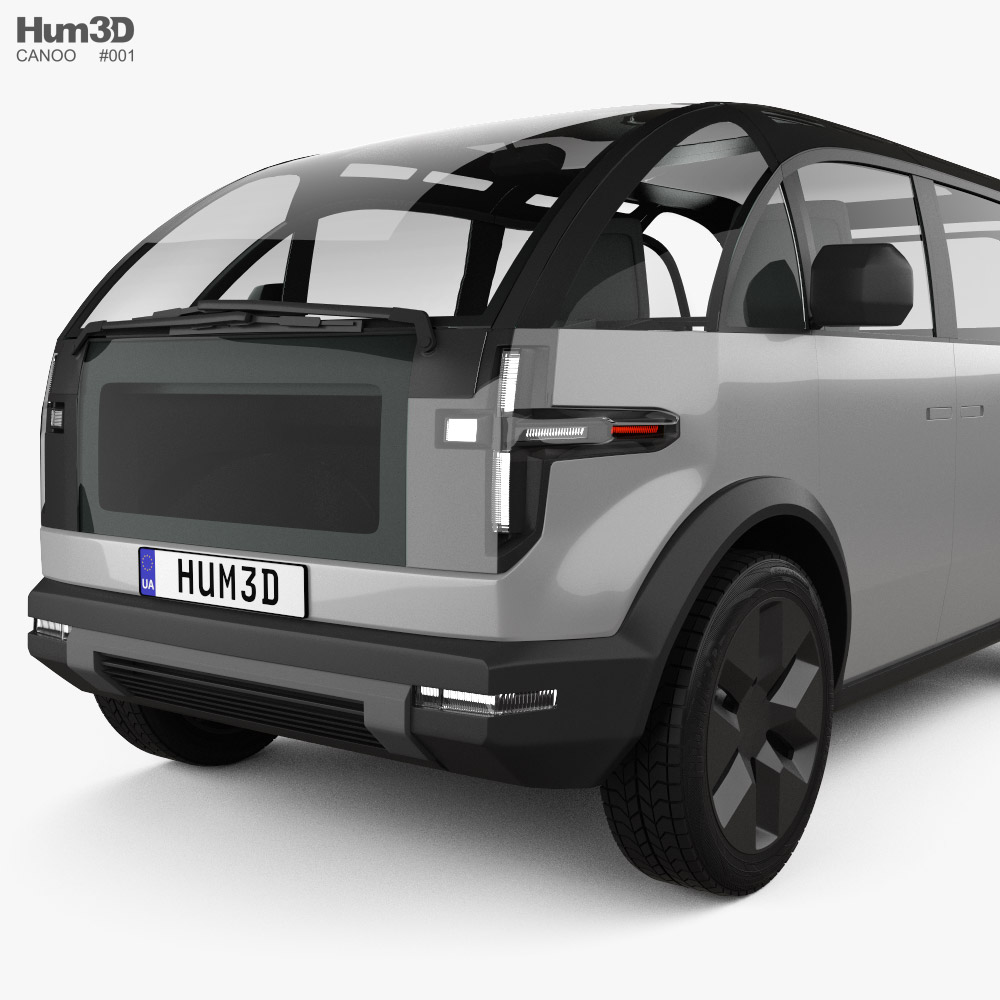 Canoo Lifestyle Vehicle Premium 2025 3D model - Download Van on ...