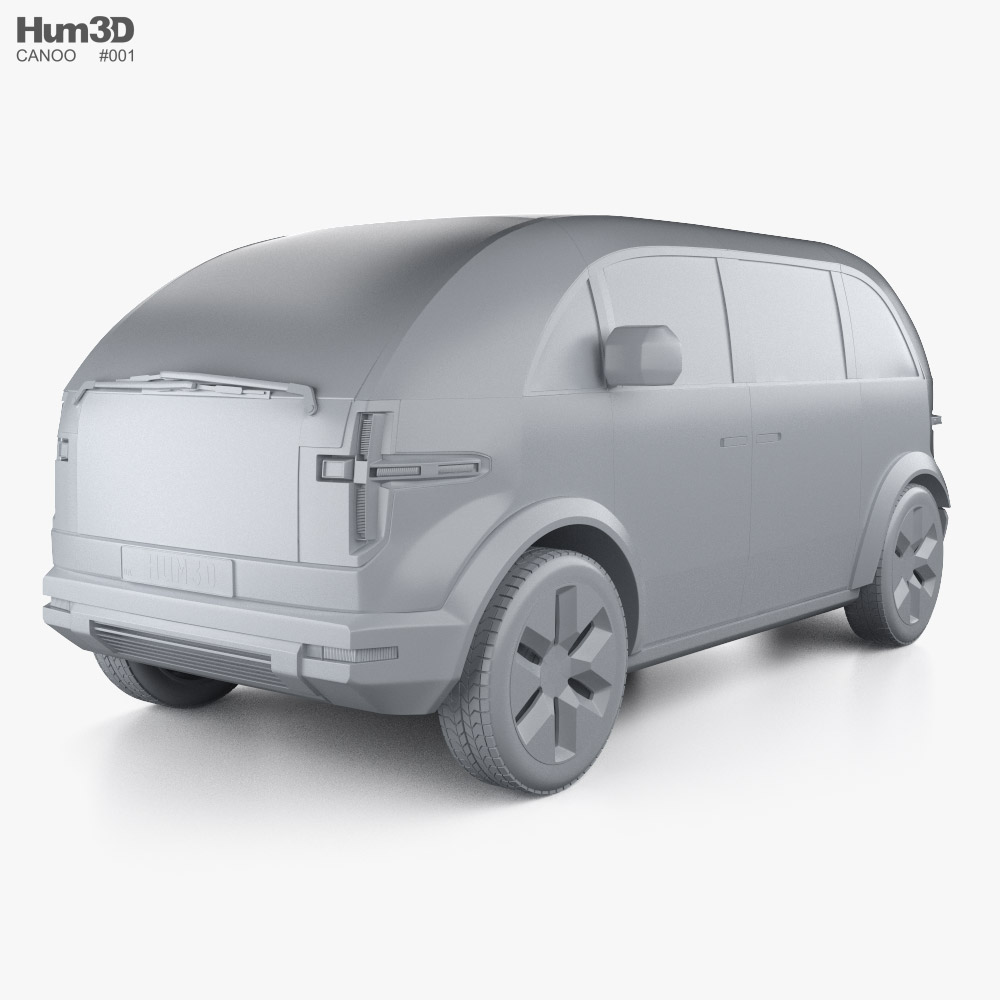 Canoo Lifestyle Vehicle Premium 2025 3D model - Download Van on ...