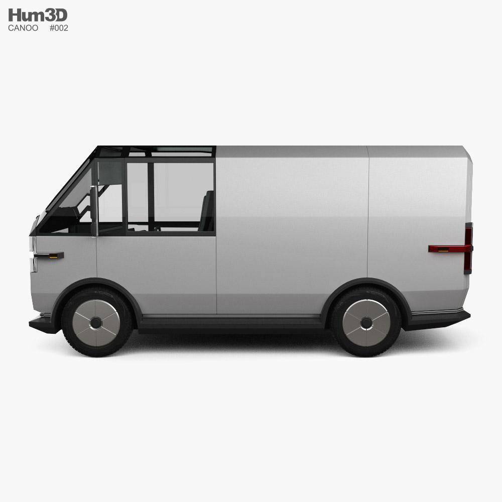 Canoo MPDV 2025 3D 모델 - 다운로드 Van on 3DModels.org