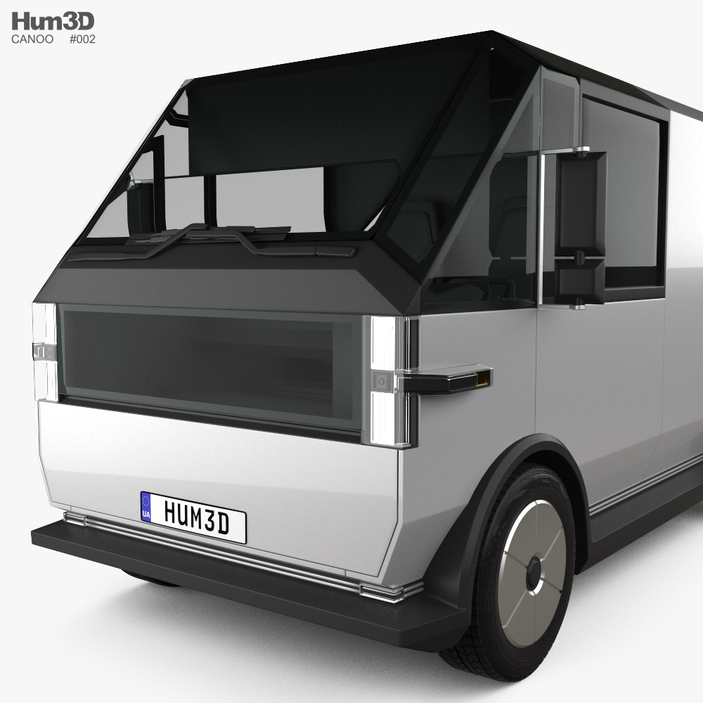 Canoo MPDV 2025 3D 모델 - 다운로드 Van on 3DModels.org