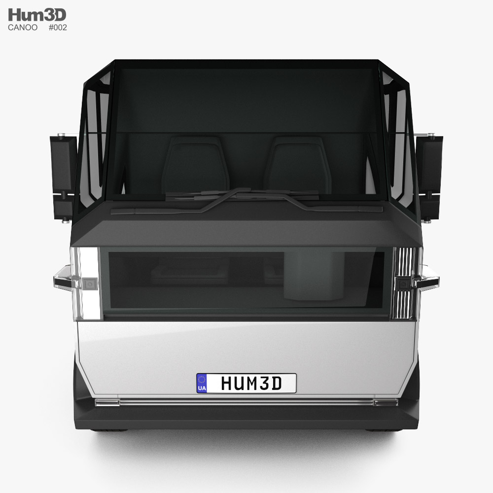 Canoo MPDV 2025 3D 모델 - 다운로드 Van on 3DModels.org