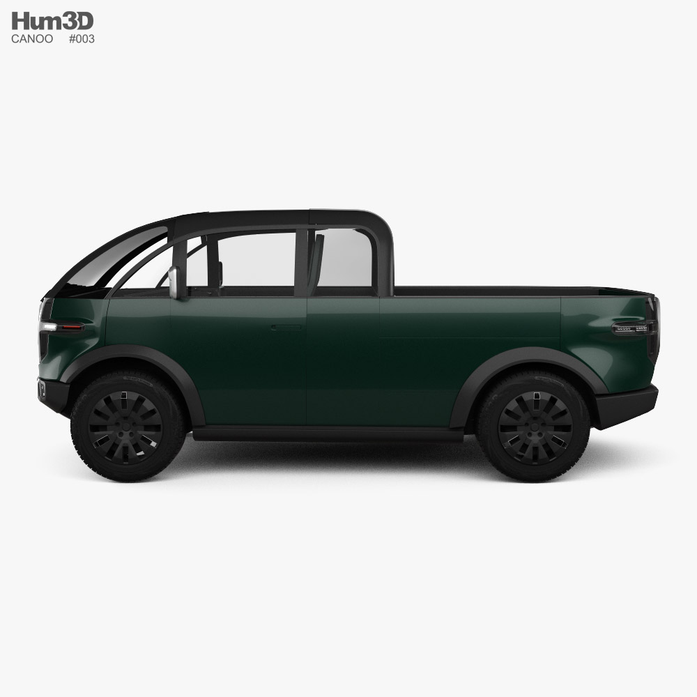 Canoo Pickup 2025 3D model - Download Pickup on 3DModels.org