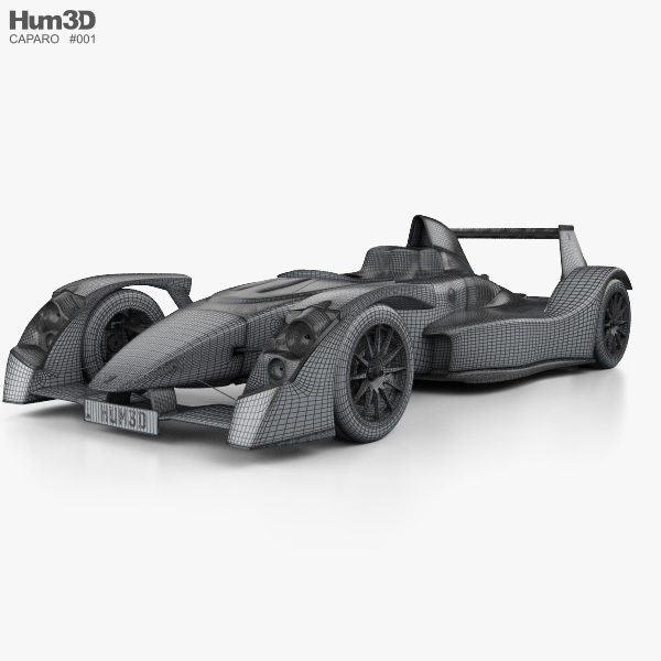 Caparo T1 2012 3D model - Download Sports car on 3DModels.org