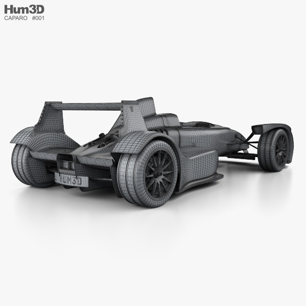 Caparo T1 2012 3D model - Download Sports car on 3DModels.org