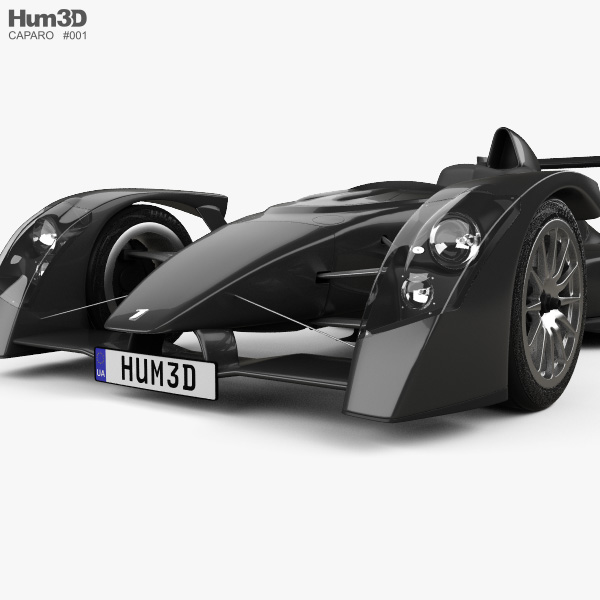 Caparo T1 2012 3D model - Download Sports car on 3DModels.org