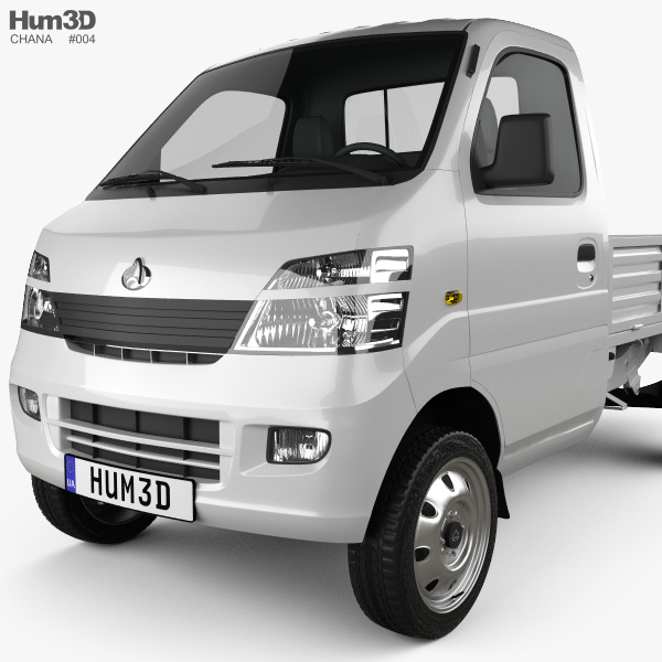 Chana Star Truck Single Cab 2016 3D model - Download Truck on 3DModels.org