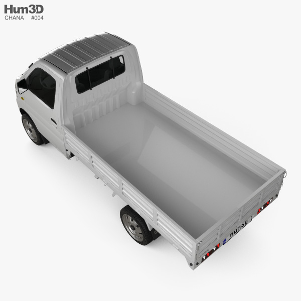 Chana Star Truck Single Cab 2016 3D model - Download Truck on 3DModels.org