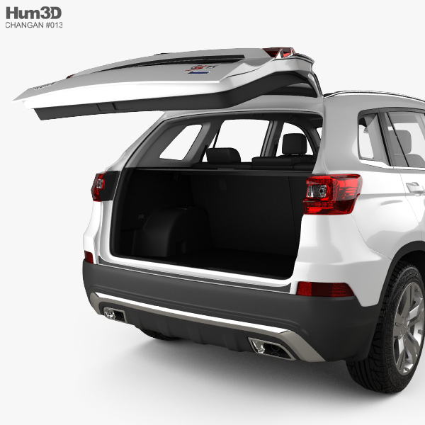 Changan CS75 con interior 2017 Modelo 3D - Descargar Crossover SUV on ...