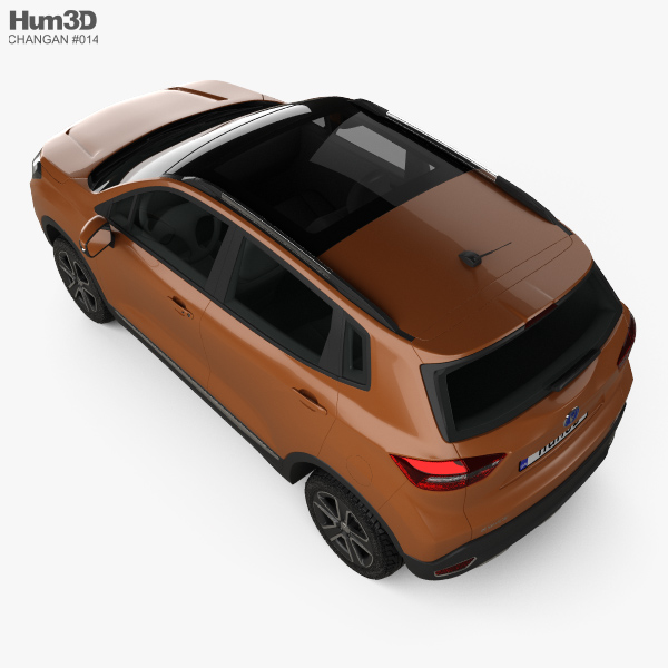 Changan CS15 2020 3D model - Download Crossover SUV on 3DModels.org
