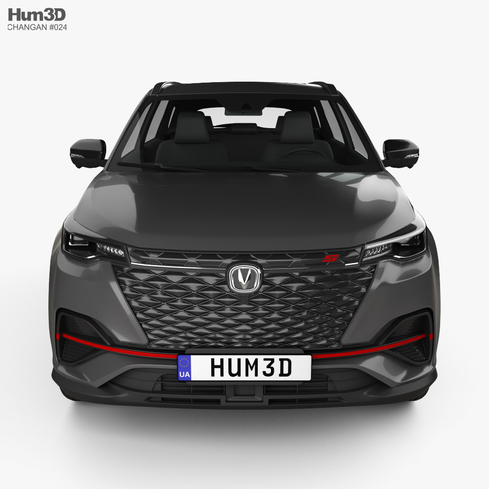 Changan CS55 Plus 2024 3D model - Download Hatchback on 3DModels.org
