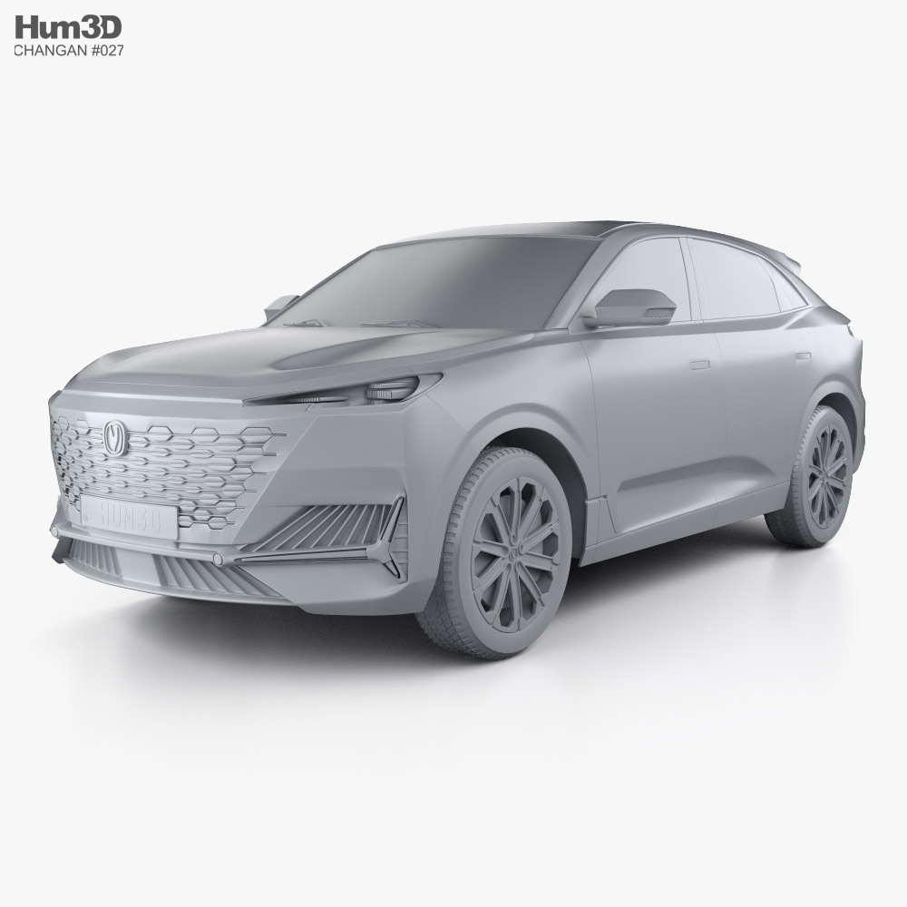 Changan Uni-K 2024 Modelo 3D - Descargar Crossover SUV on 3DModels.org