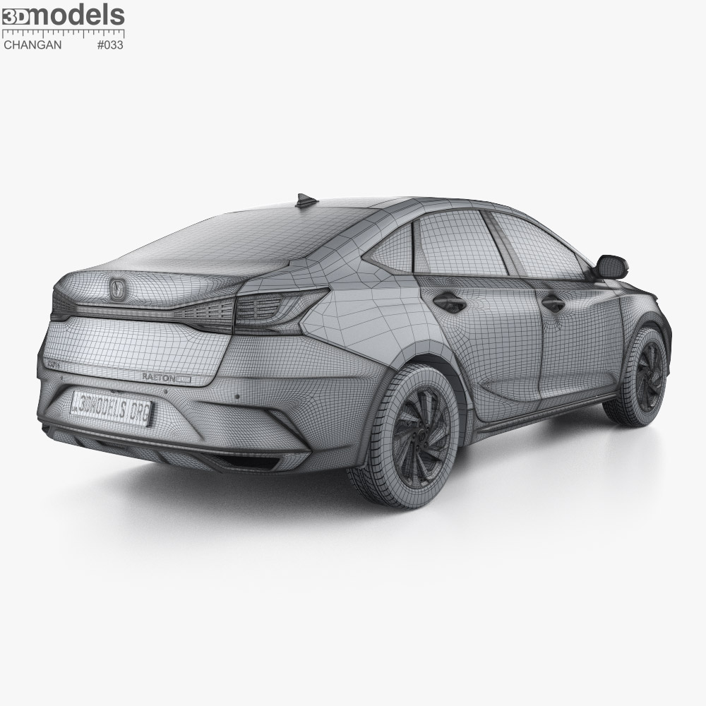 Changan Raeton plus 2025 3D model - Download Sedan on 3DModels.org