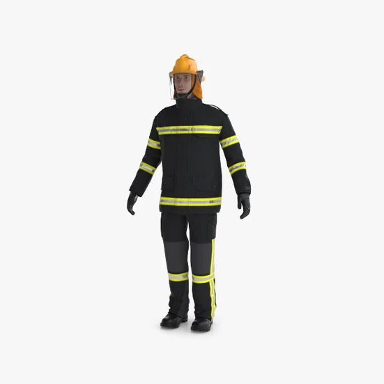 Firefighter 3D Models Download - 3DModels.org