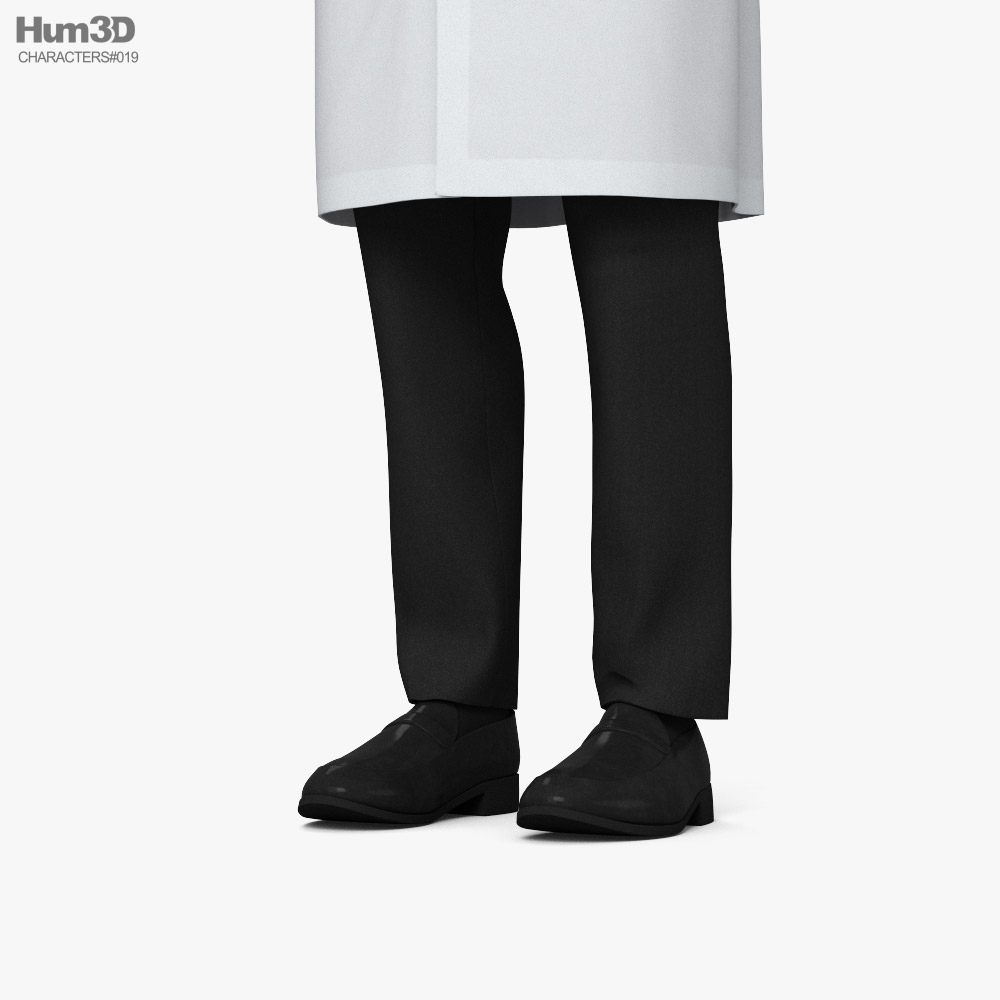 Scientist 3D model - Download Character on 3DModels.org