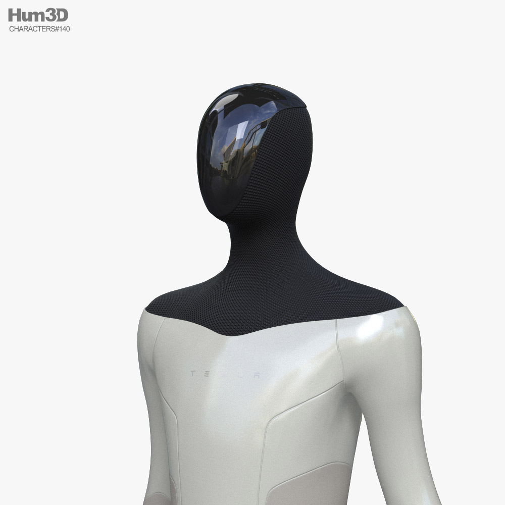 Tesla Bot 3D model - Download Robots on 3DModels.org