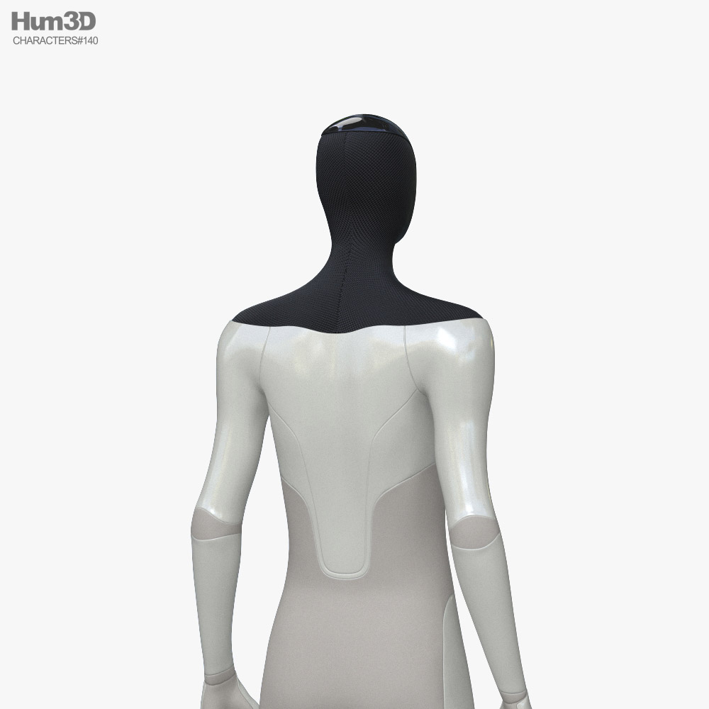 Tesla Bot 3D model - Download Robots on 3DModels.org