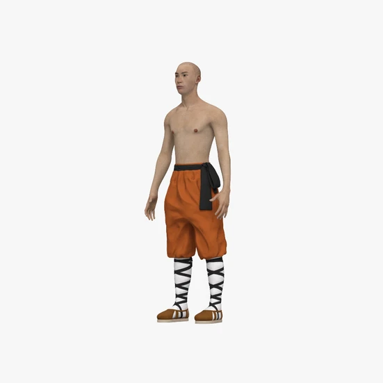 Monk 3D Models Download - 3DModels.org