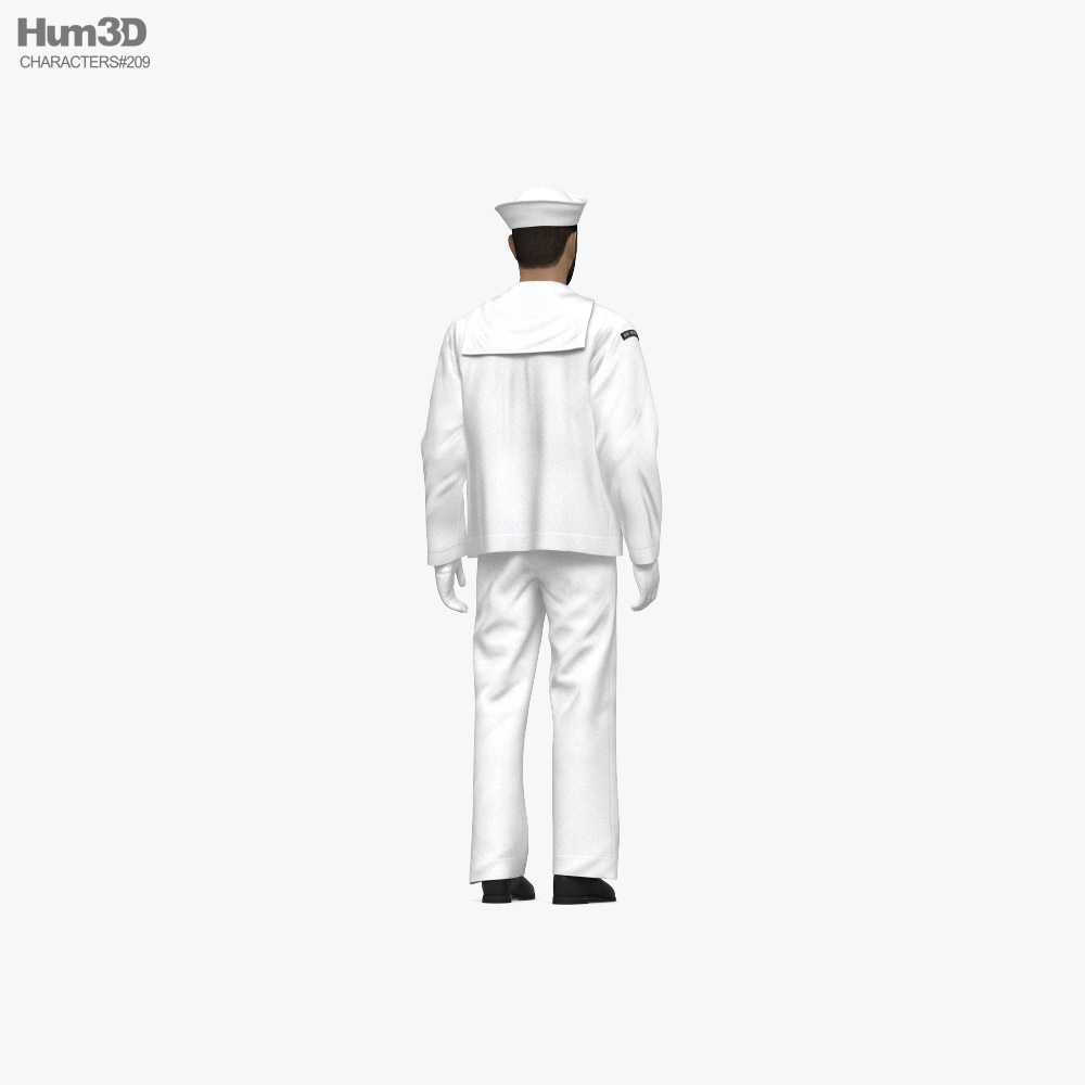 Marinero del Medio Oriente Modelo 3D - Descargar Character activado ...