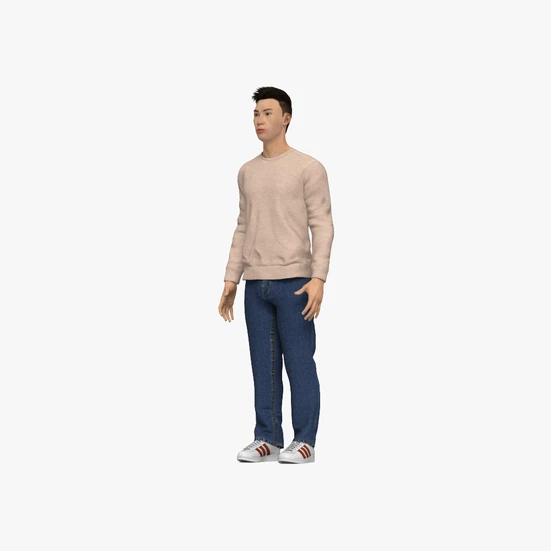Asian man 3D Models Download - 3DModels.org