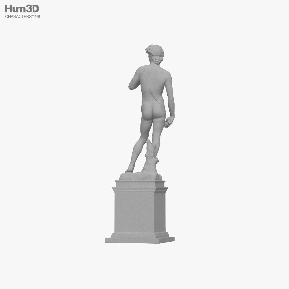 David Statue 3D model - Download Sculptures on 3DModels.org