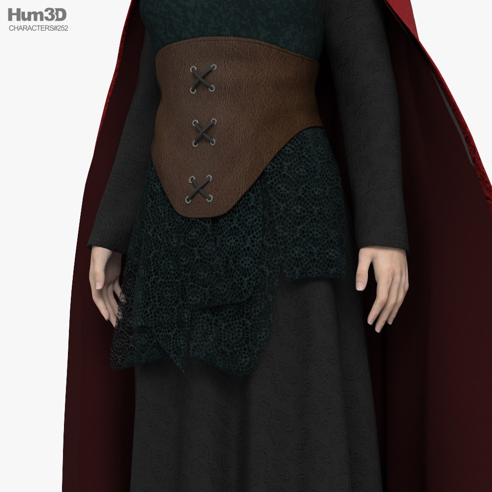Witch 3D model - Download Mythological creatures on 3DModels.org