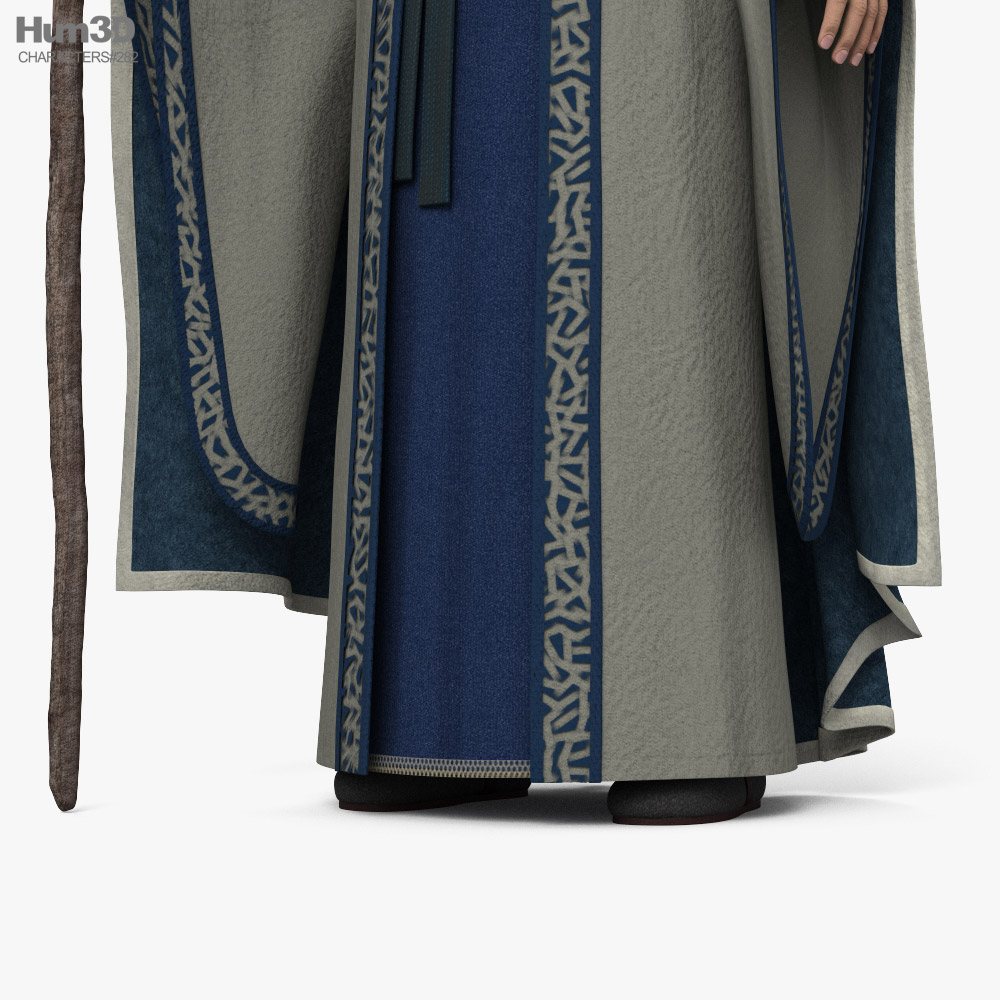 Wizard 3D model - Download Mythological creatures on 3DModels.org