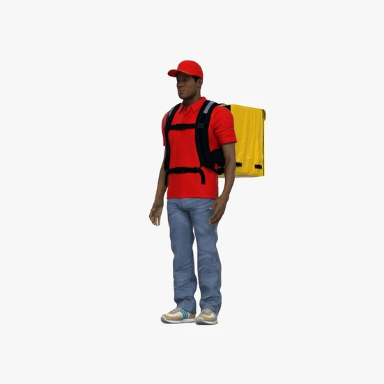 Food delivery 3D Models Download - 3DModels.org