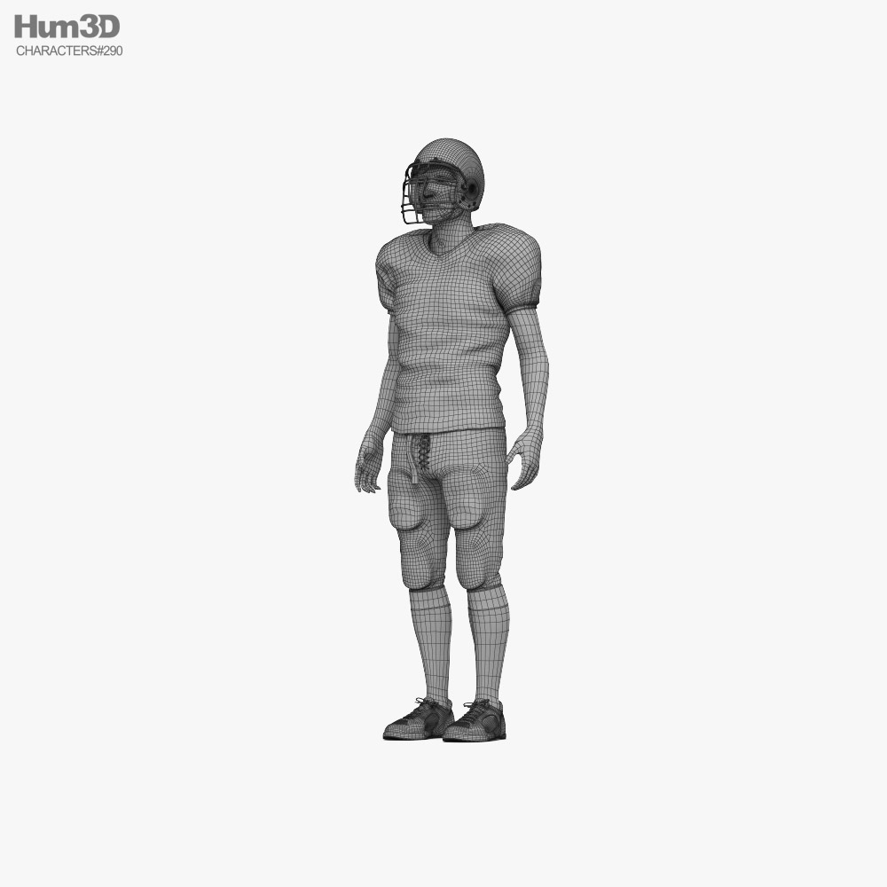 Middle Eastern Football Player Modelo 3D - Descargar Character on ...
