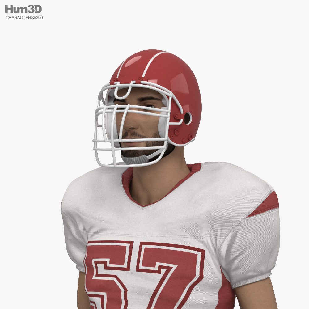 Middle Eastern Football Player Modelo 3D - Descargar Character on ...