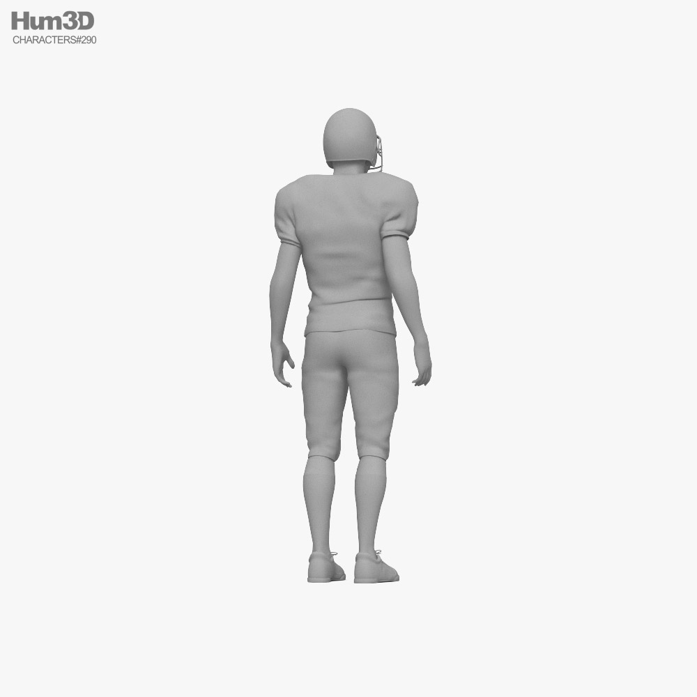 Middle Eastern Football Player Modelo 3D - Descargar Character on ...