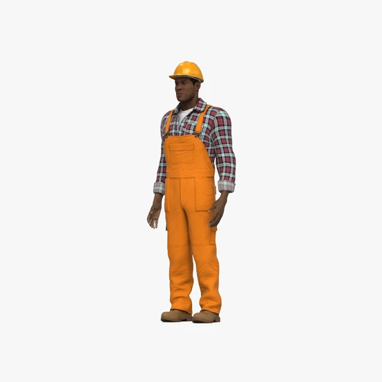 Construction worker 3D Models Download - 3DModels.org