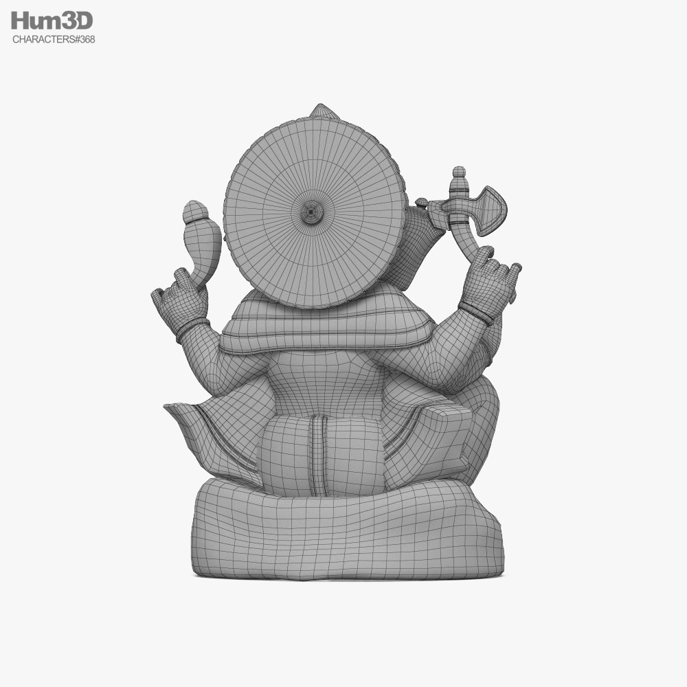 Ganesh Murti 3D model - Download Sculptures on 3DModels.org
