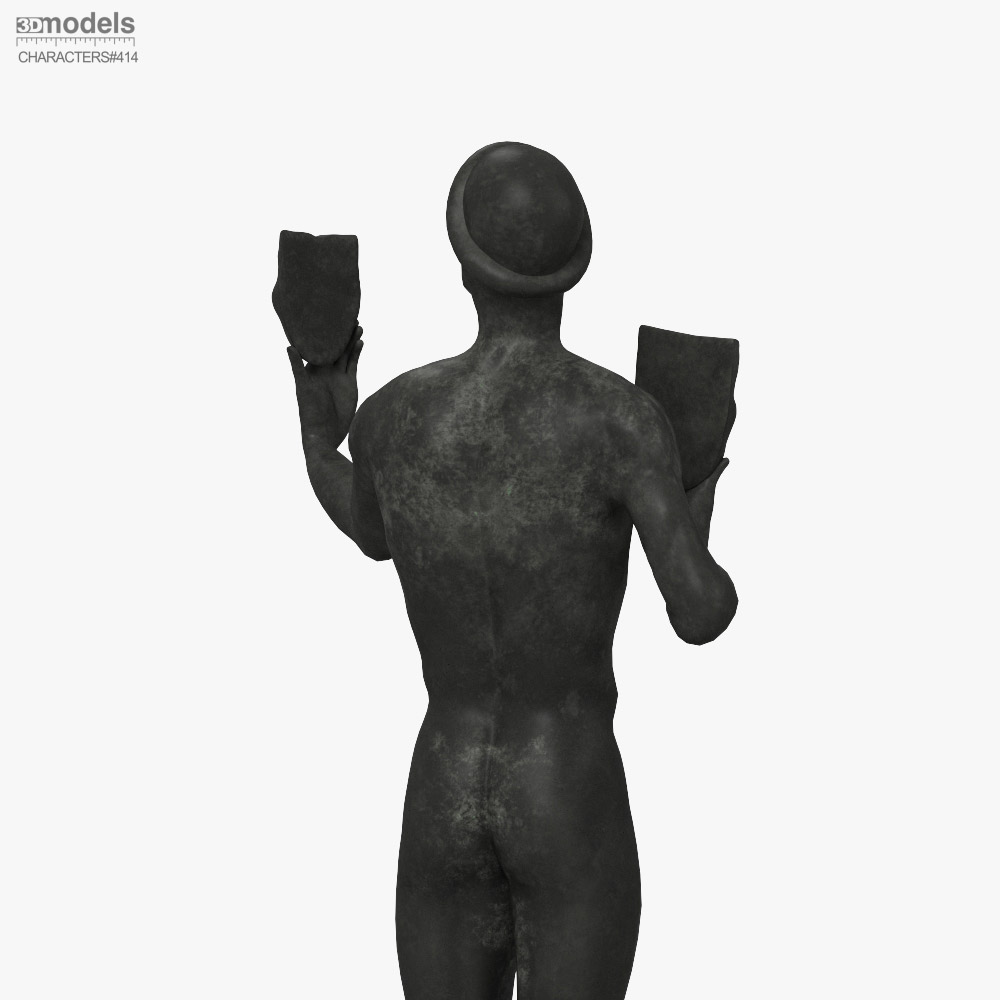 Screen Actors Guild Award 3D model - Download Trophy on 3DModels.org