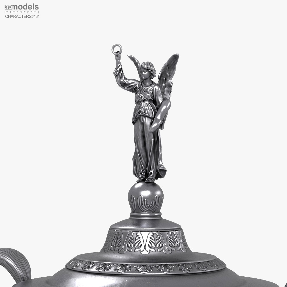 US Golf Open Trophy 3D model - Download Trophy on 3DModels.org