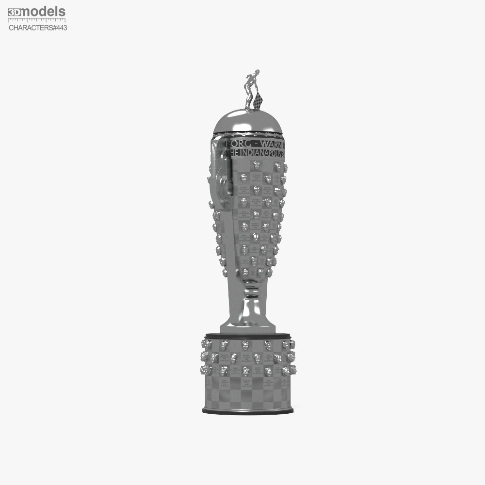 Indy 500 Borg-Warner Trophy 3D model - Download Trophy on 3DModels.org