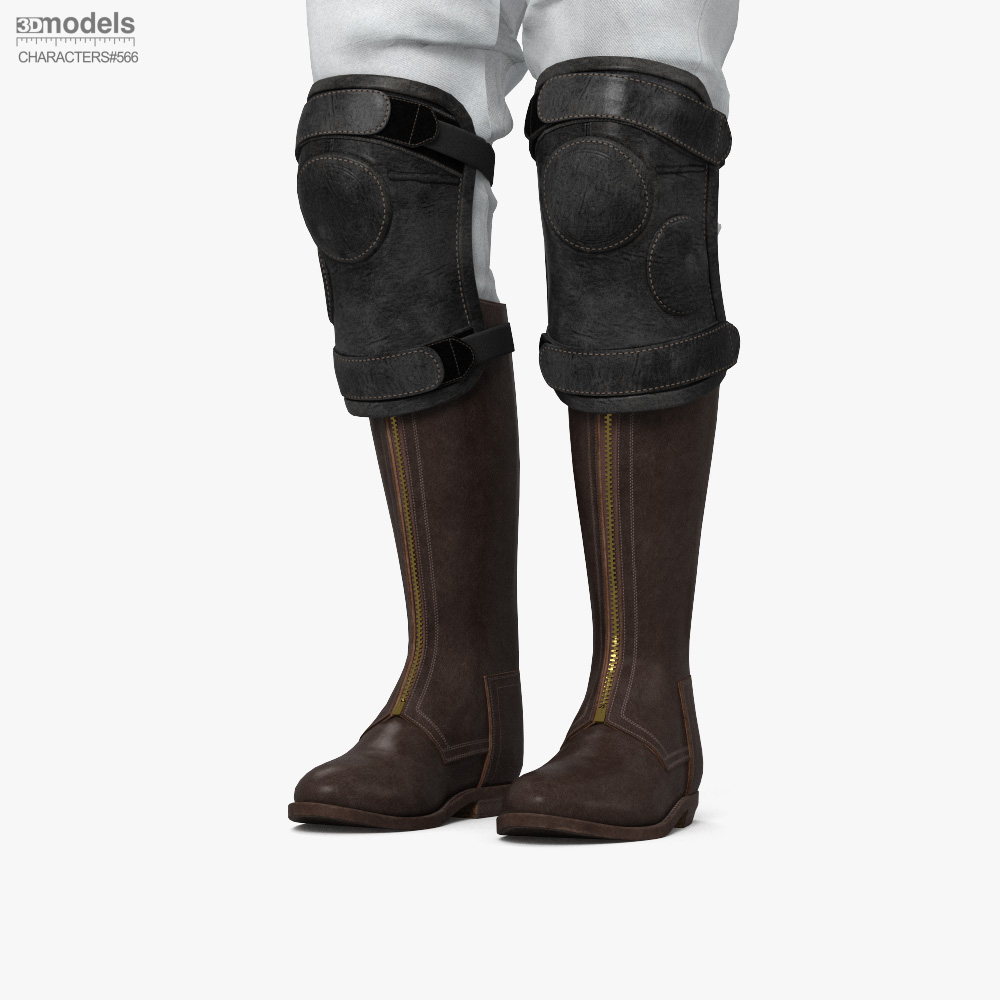 Polo Player 3D model - Download Character on 3DModels.org