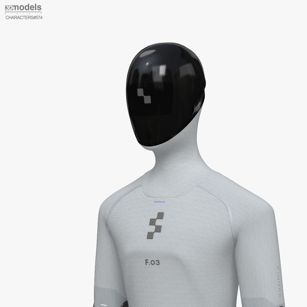Figure 03 Humanoid Robot 3D model - Download Robots on 3DModels.org